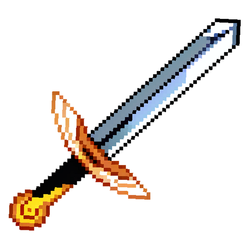 25+ Fantasy Swords Assets V2 - Pixelart / Pixel Art sprite Equipment ...