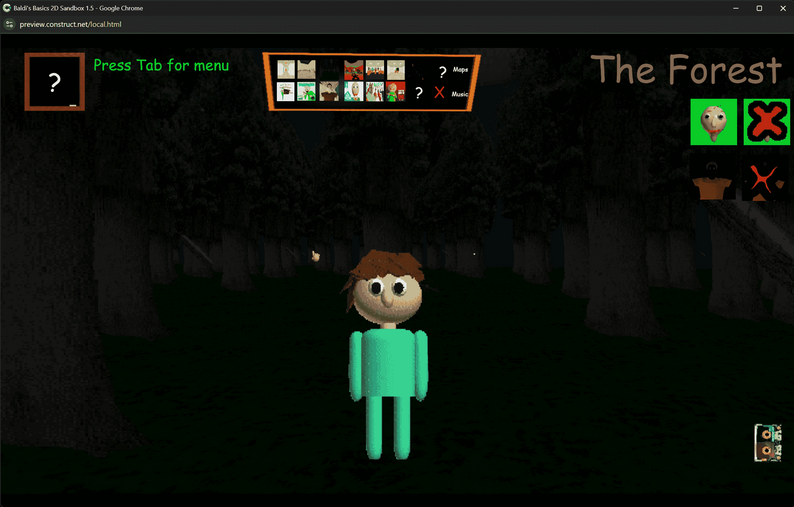 Baldi's Basics 2D Sandbox by InkSpeedDemon