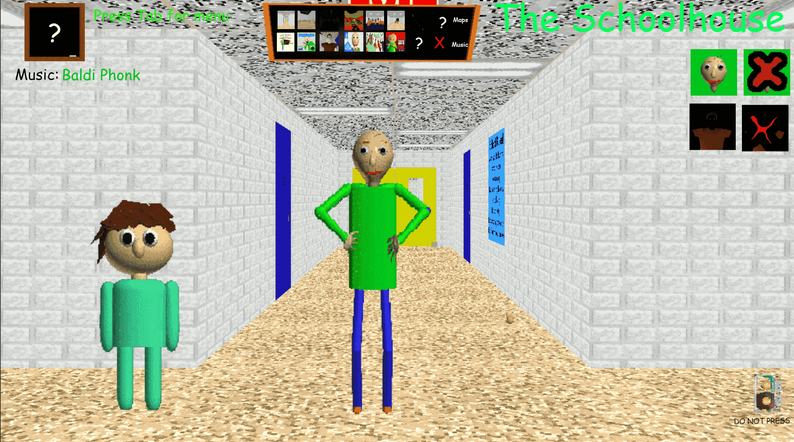 Baldi's Basics 2D Sandbox by InkSpeedDemon