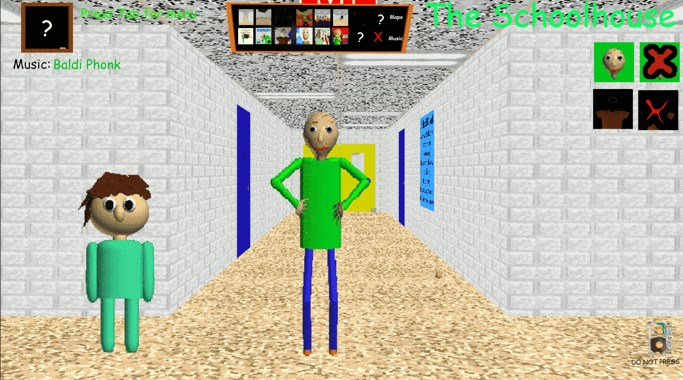 Baldi's Basics 2D Sandbox by InkSpeedDemon