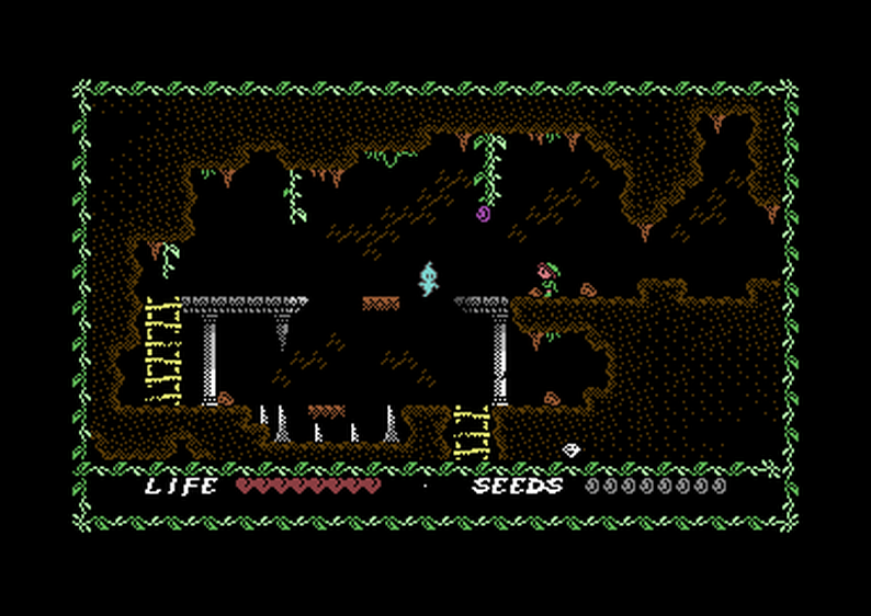 Nixy and the Seeds of Doom (Commodore 64) by Haplo