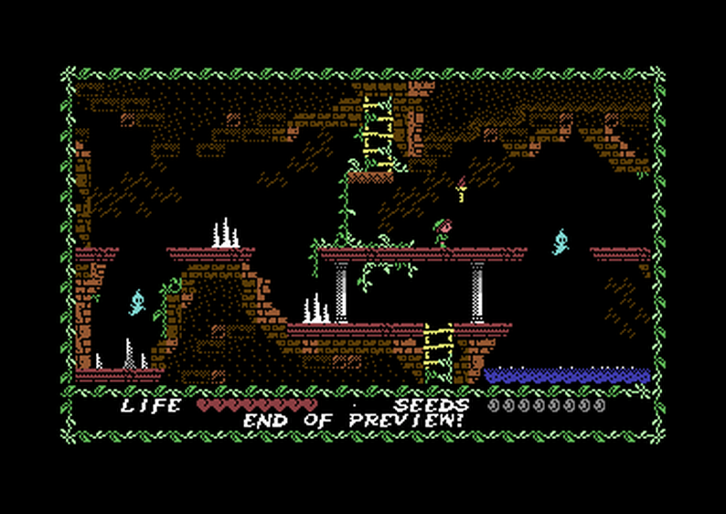 Nixy and the Seeds of Doom (Commodore 64) by Haplo