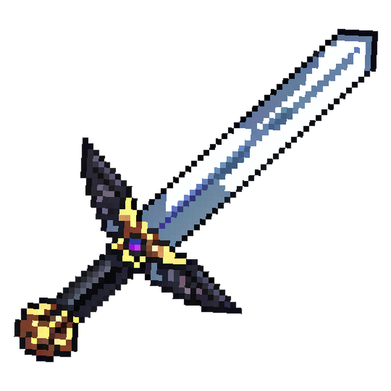 25+ Fantasy Swords Assets V3 - Pixelart / Pixel Art sprite Equipment ...