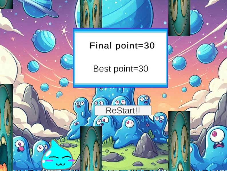 Jumping Slime by gamefive