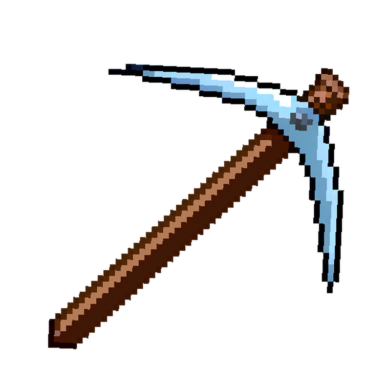 25+ Fantasy Pickaxes Assets - Pixelart / Pixel Art sprite Equipment ...
