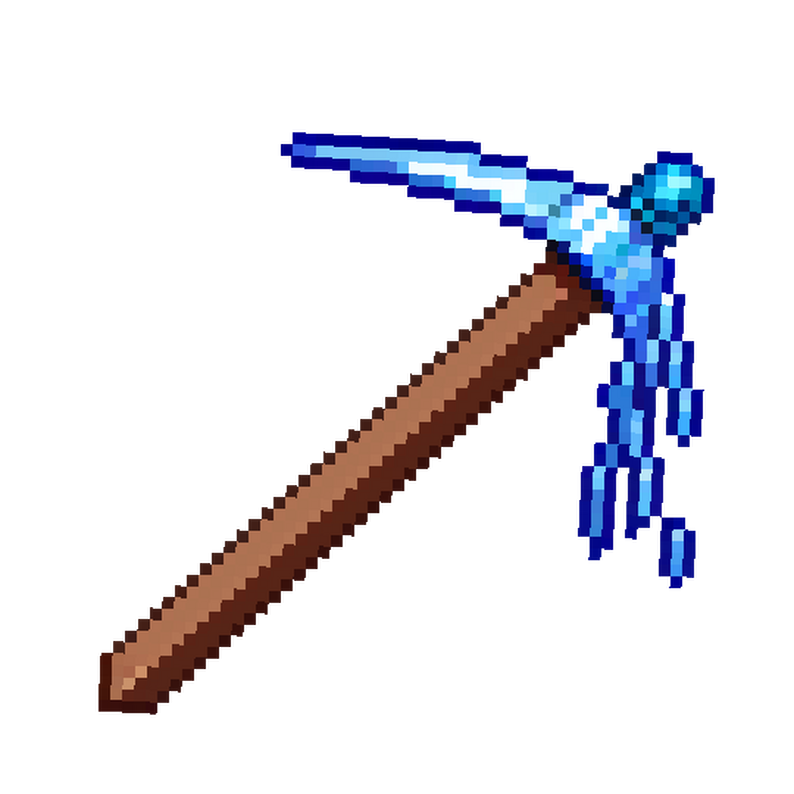 25+ Fantasy Pickaxes Assets V3 - Pixelart / Pixel Art sprite Equipment ...