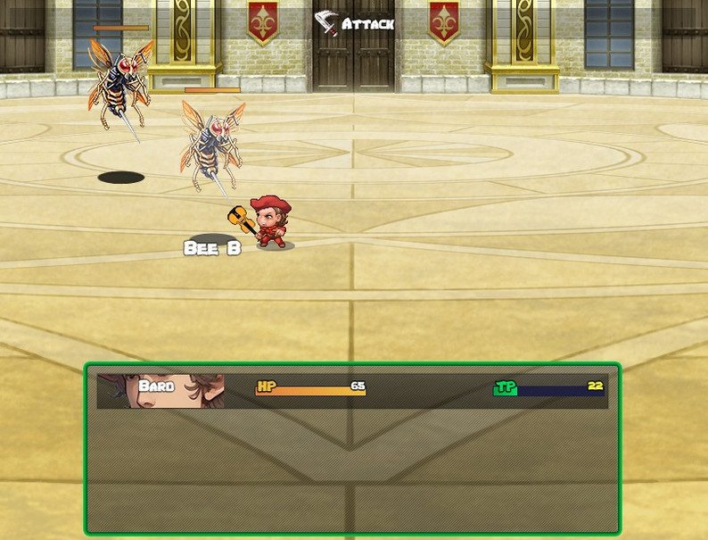 RPG Maker NPC Character Set - Bard by GalacticGod