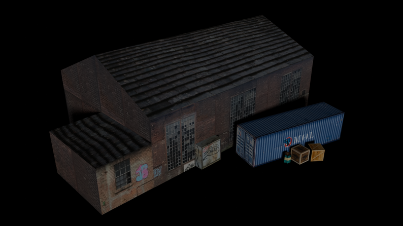 Retro PSX Style Shipyard Kit by Lurid Dream