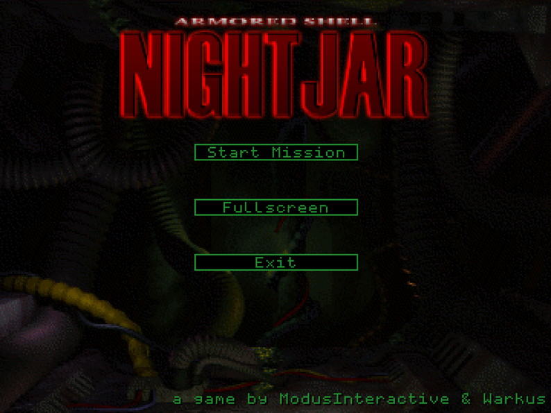 ARMORED SHELL NIGHTJAR by Modus Interactive, Warkus