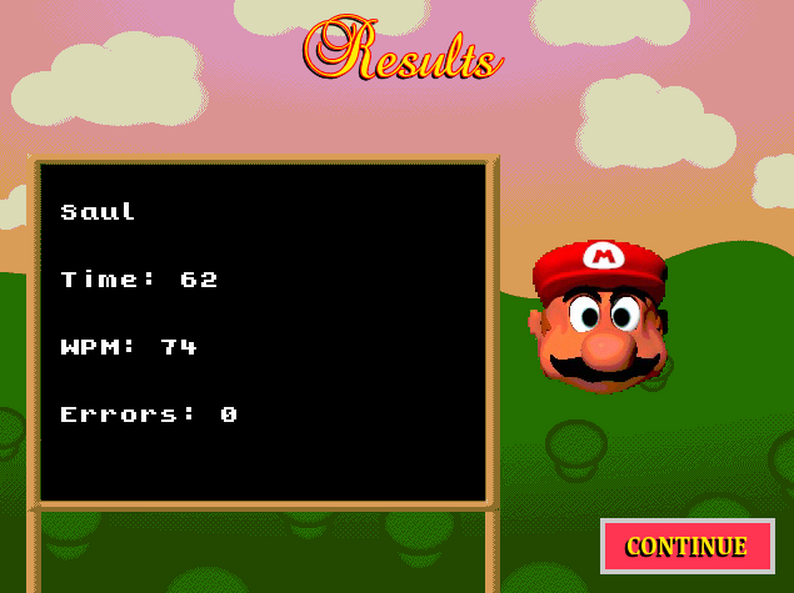 Mario Teaches Typing 3 by Big Trash Games