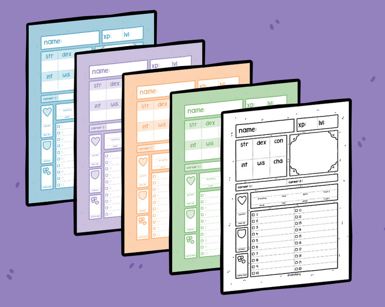 Knave 2e Character Sheet/Folio by Slowquest