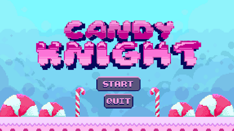 Candy Knight by Iván Aráoz Andrade, micaxmon, Lemo Pi, HermausMora