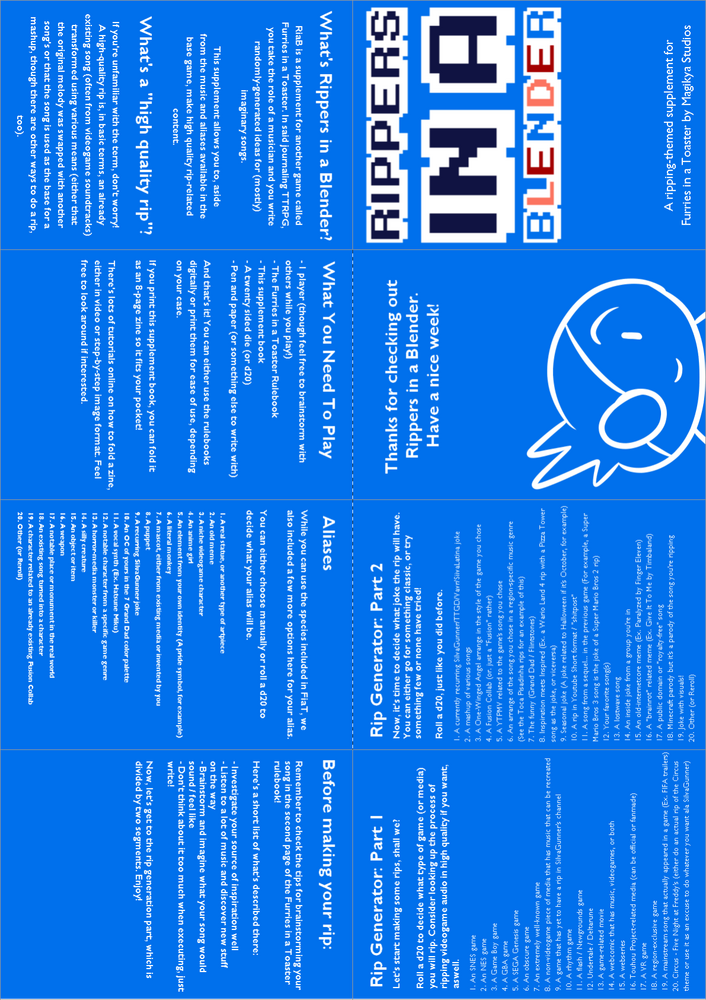 Rippers in a Blender by Magikya Studios