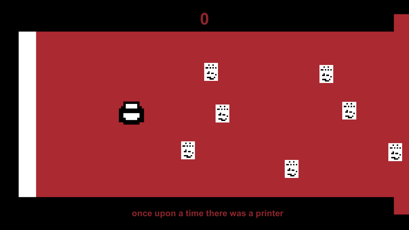 The sad printer by DotCompany