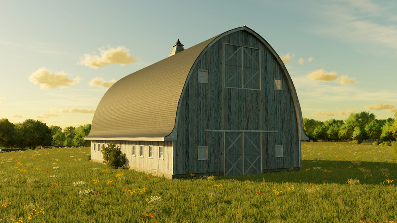 FS22 Elmcreek Barn Pack by SilentBFarms