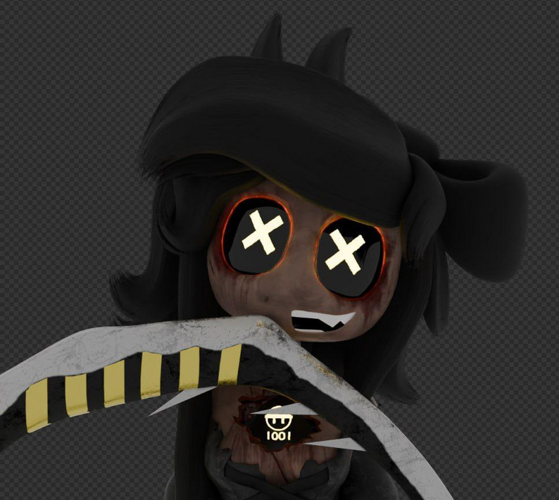 Cynessa | Murder Drones | 3D-Model by AlexandrStariy