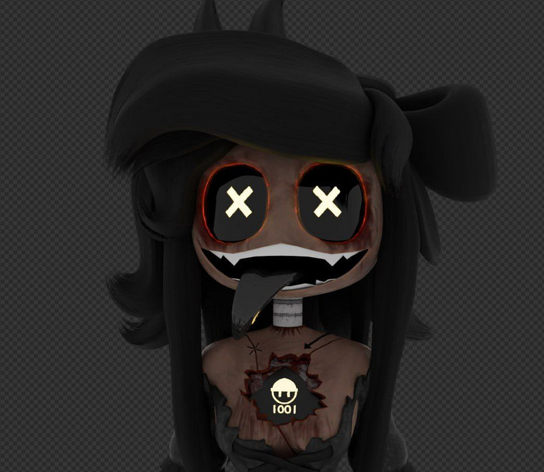 Cynessa | Murder Drones | 3D-Model by AlexandrStariy