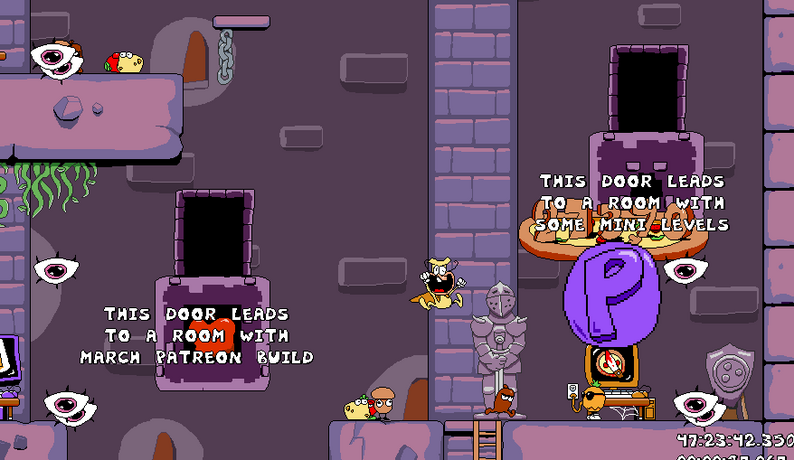 Pizza Tower Mod Unused content by DonMateo