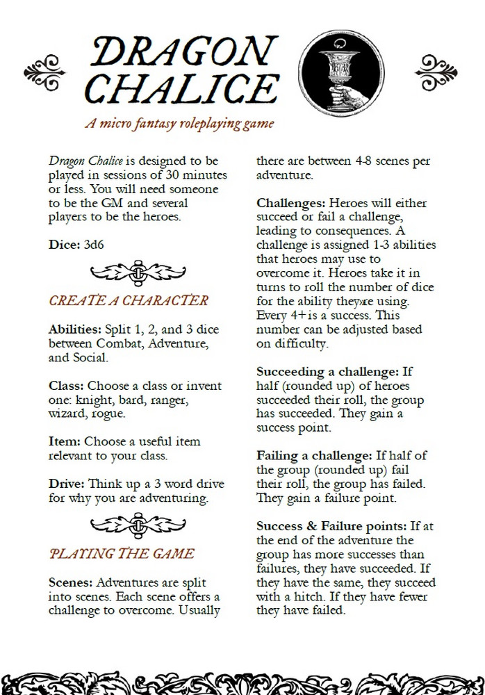 Dragon Chalice by Trollish Delver Games Dragon Chalice by Trollish Delver Games