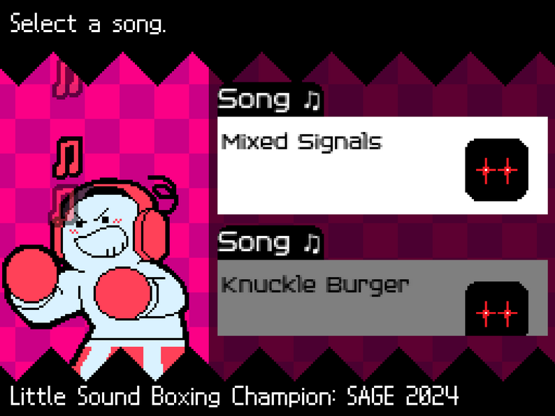 Little Sound Boxing Champion (SAGE 2024 DEMO) by Boxin' Glovers
