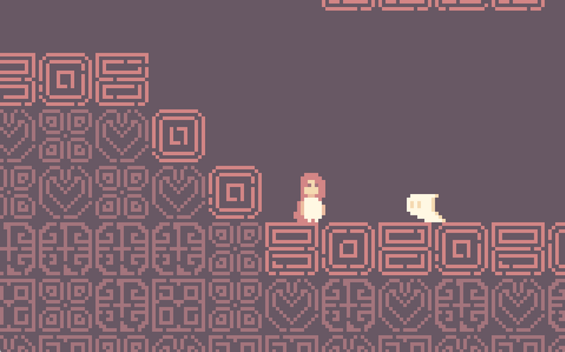 Pink Platformer Tile set by Gr4ntes