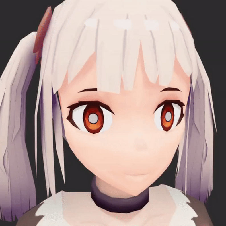 [FREE] 3D Anime Maiden by paledwisp