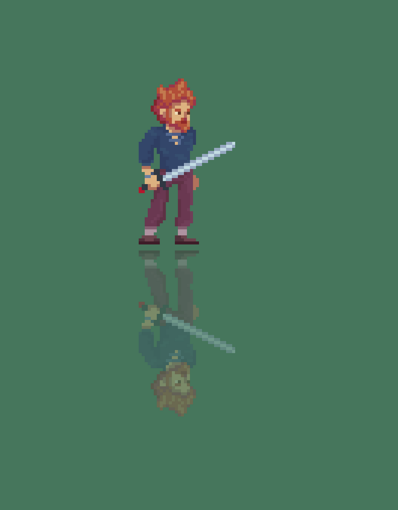 Pixel art character template 64x64 by Heosphorus