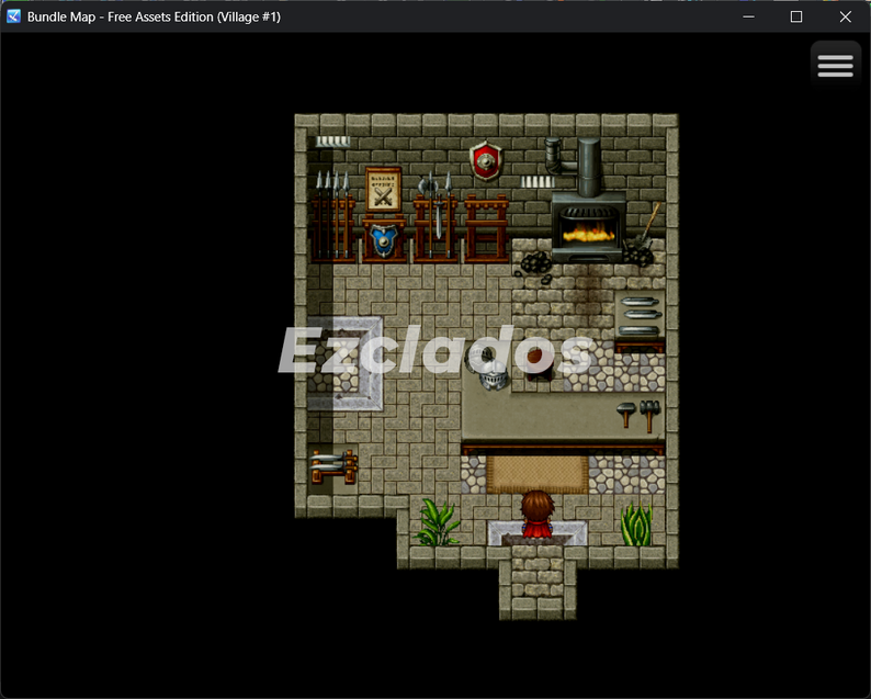 Bundle Map Pack - Free Assets Edition (Village #1) RPG Maker MZ by Ezclados