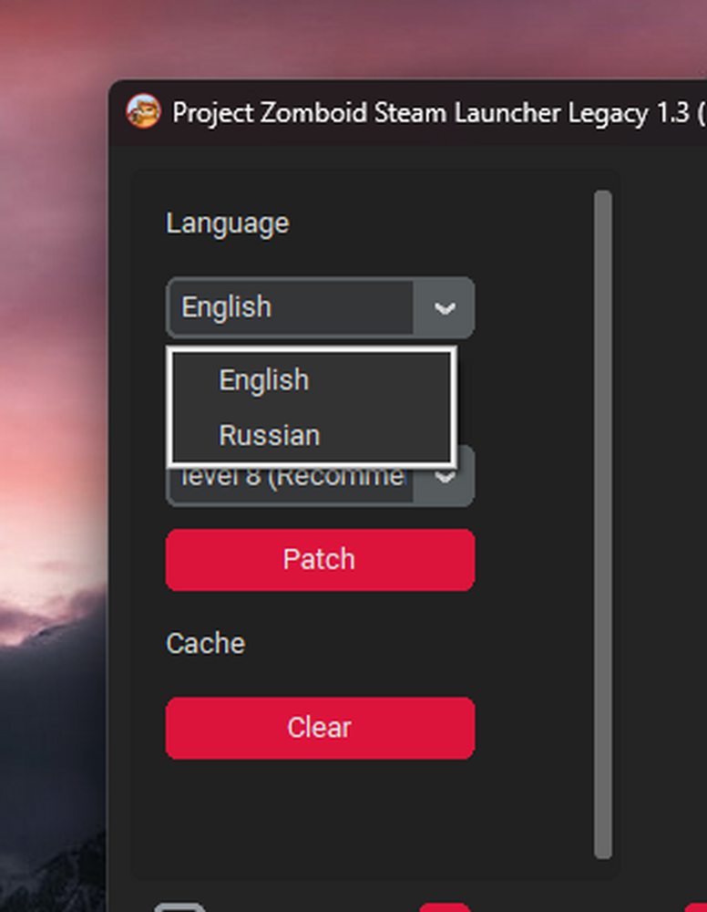 Project Zomboid Launcher Legacy by JobLab Studio