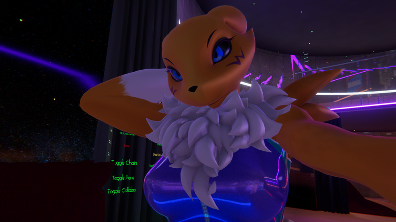 Renamon VRChat SDK3 Avatar by Connie
