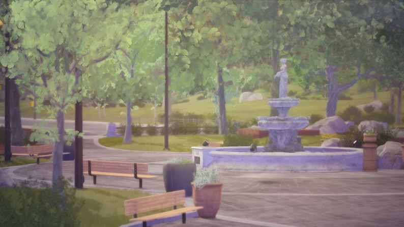 Downtown Visual Novel Backgrounds by Spiral Atlas