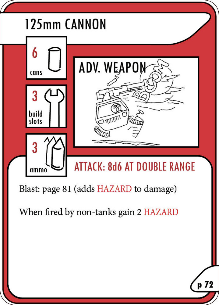 Gaslands Refuelled: Upgrade Reference Cards by esbenheick