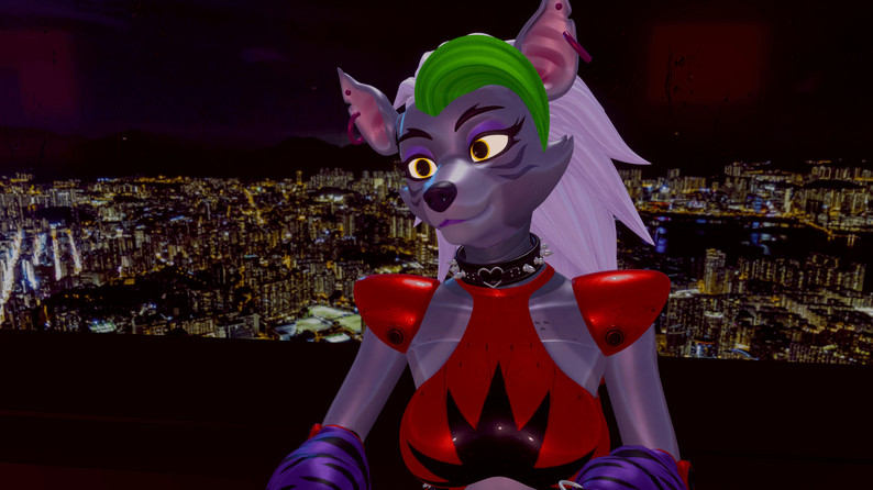 Roxanne Wolf VRChat SDK3 Avatar [PC] by Connie