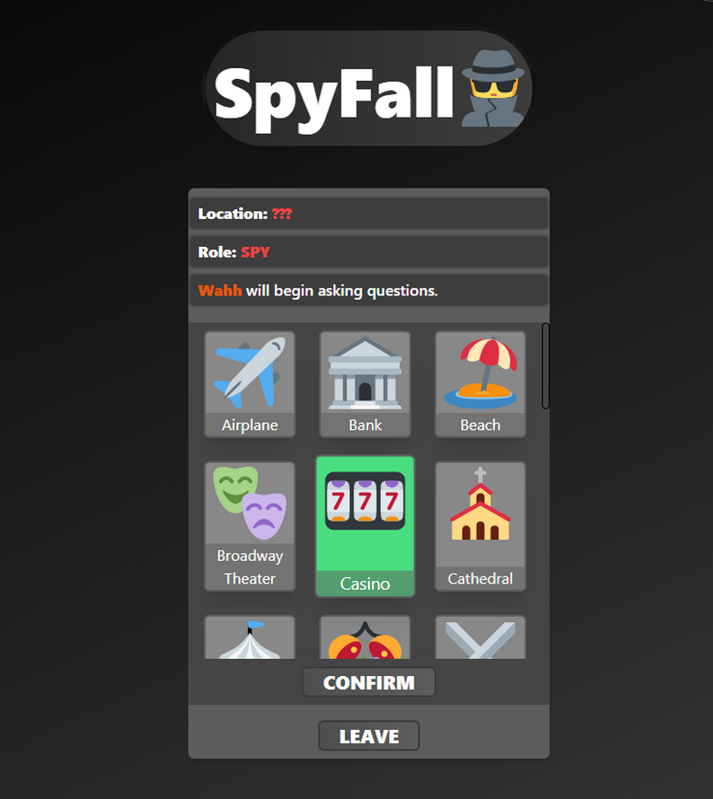SpyFall by DereWah
