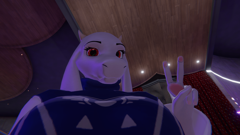 Toriel VRChat SDK3 Avatar [PC] by Connie