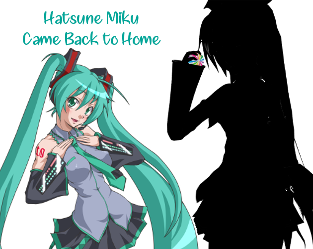Hatsune Miku Came Back to Home by Richard_39