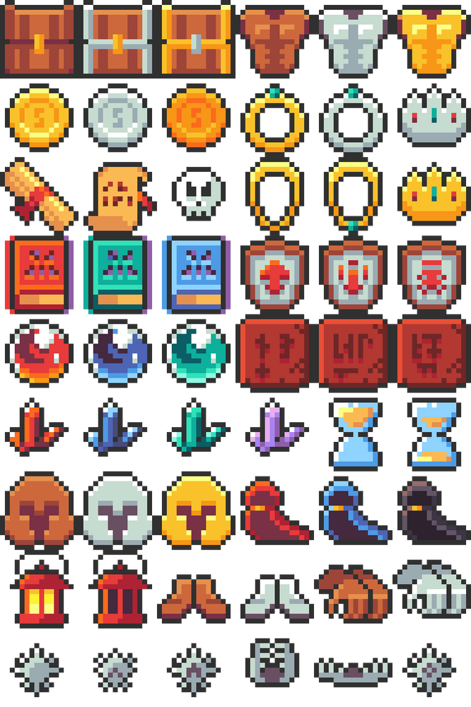 2D Items MegaPack - Free by Line Across