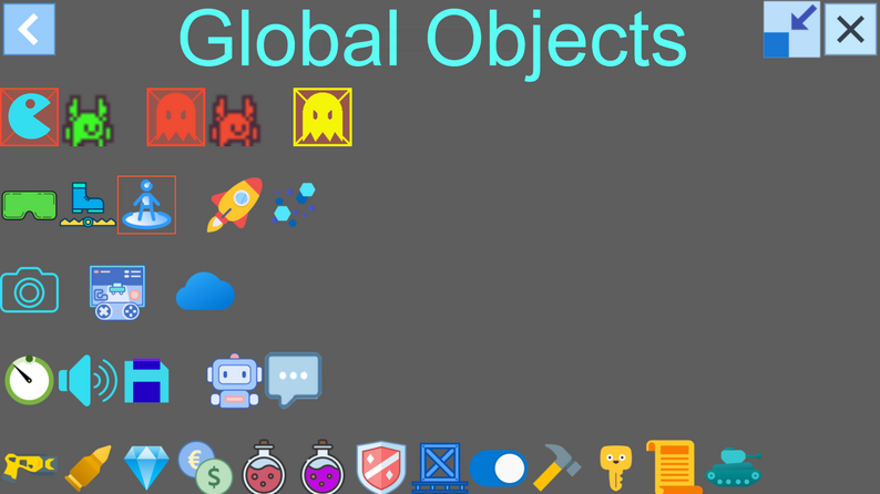 Construct 3 Asset Library by Cosmic Lotus