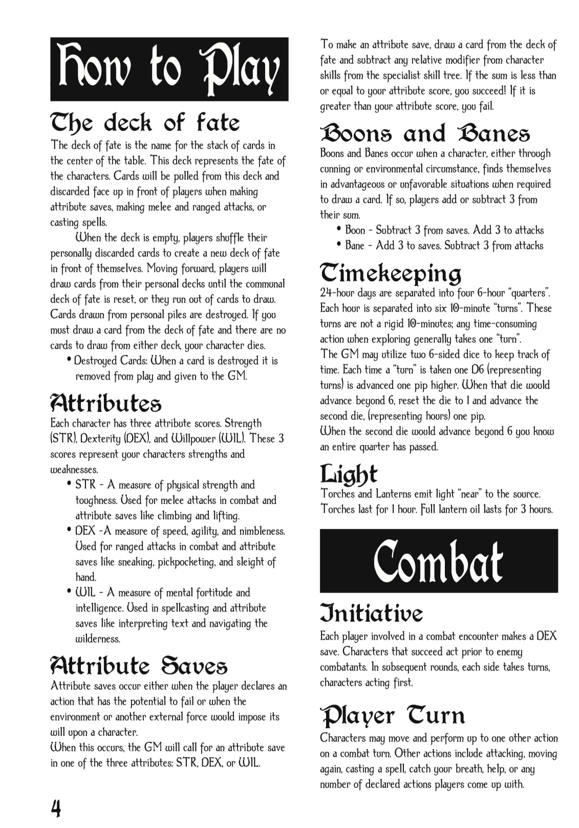 Deck of Fate by Manu Forti Games