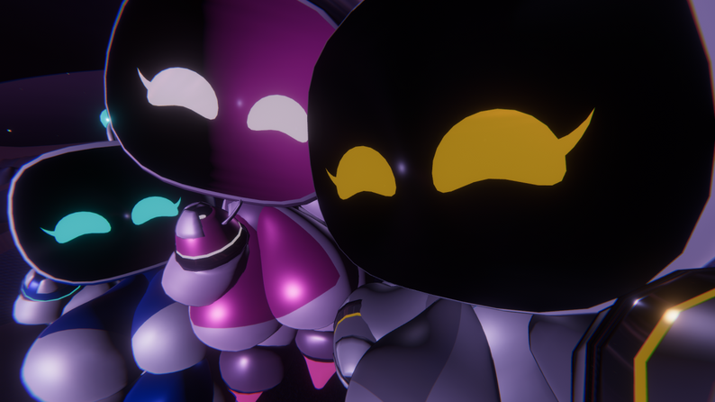 Cosmo-Bot VRChat Avatar (PC + Quest) by Crumpus