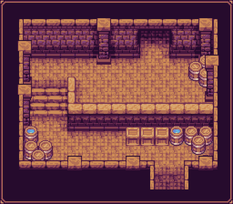 TDRPG - Dungeon - Pixel Art Top-Down Tileset by Raou