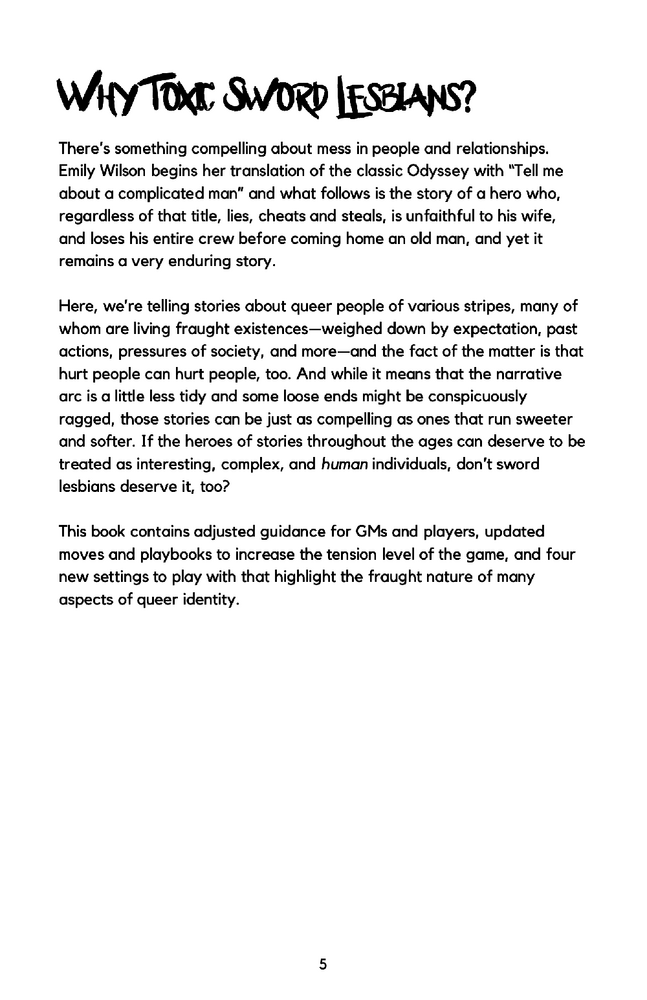 Toxic Sword Lesbians by Carly Smallbird 呴 睿翼