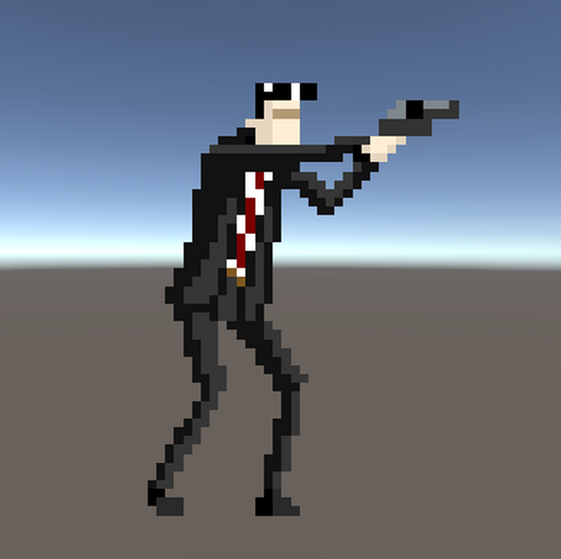 Pixel-Art Characters - Mafia by RaulDiaz