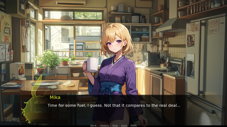 Female Muscle Growth (FMG) Visual Novel (Mika) by StrongGirls