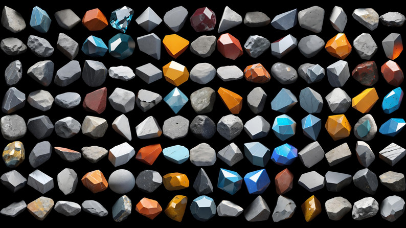 Pack 30 - Ores-&-Minerals- 1000+ Sprites by FortressSide