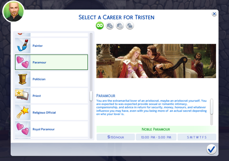 Aristocrat, Royalty, & Paramour Career Pack for the Sims 4 by ...