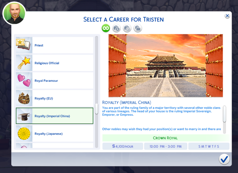 Aristocrat, Royalty, & Paramour Career Pack for the Sims 4 by ...