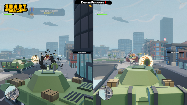 S.H.A.R.T [Couch Co-op Tank Game] by IrishJohnGames, Tergus86