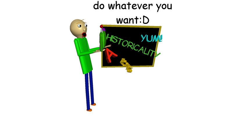 Baldi you can think pad model for Prisma 3d by That1pizzaboi