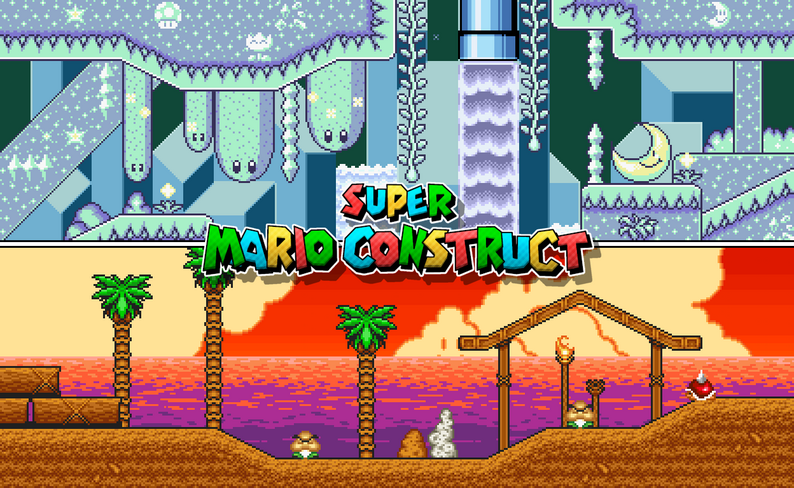 Super Mario Construct - Desktop Version by Level Share Square Games